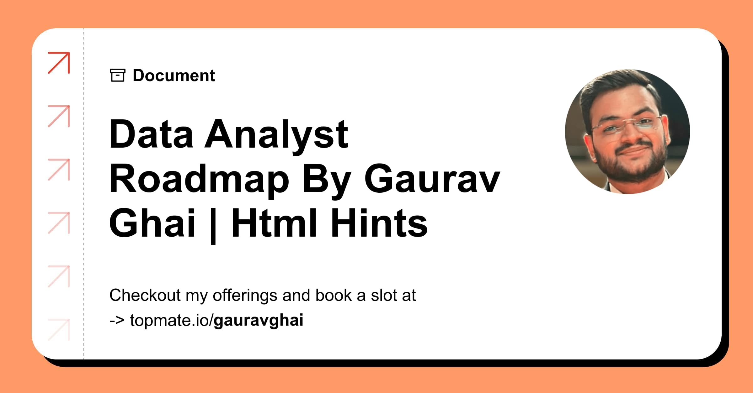 Data Analyst Roadmap By Gaurav Ghai with Gaurav Ghai